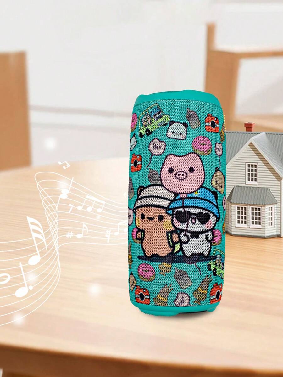 RECHARGEABLE BLUETOOTH SPEAKER CYLINDER TYPE FM RADIO DIFFERENT DESIGNS ...