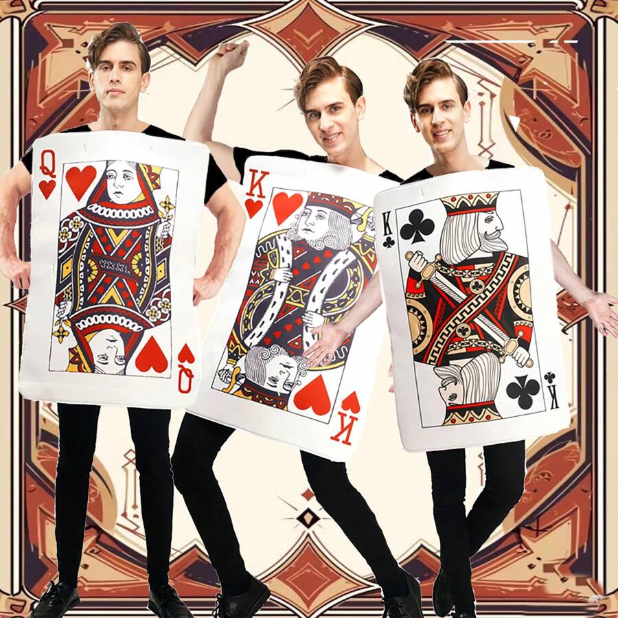 Couple's Playing Cards - Spade K, Heart K, Heart A, Spade A, Role ...