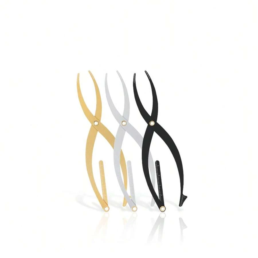 4 Rule Ratio Eyebrow Ruler Stencil, Golden Ratio 3-Point Positioning ...