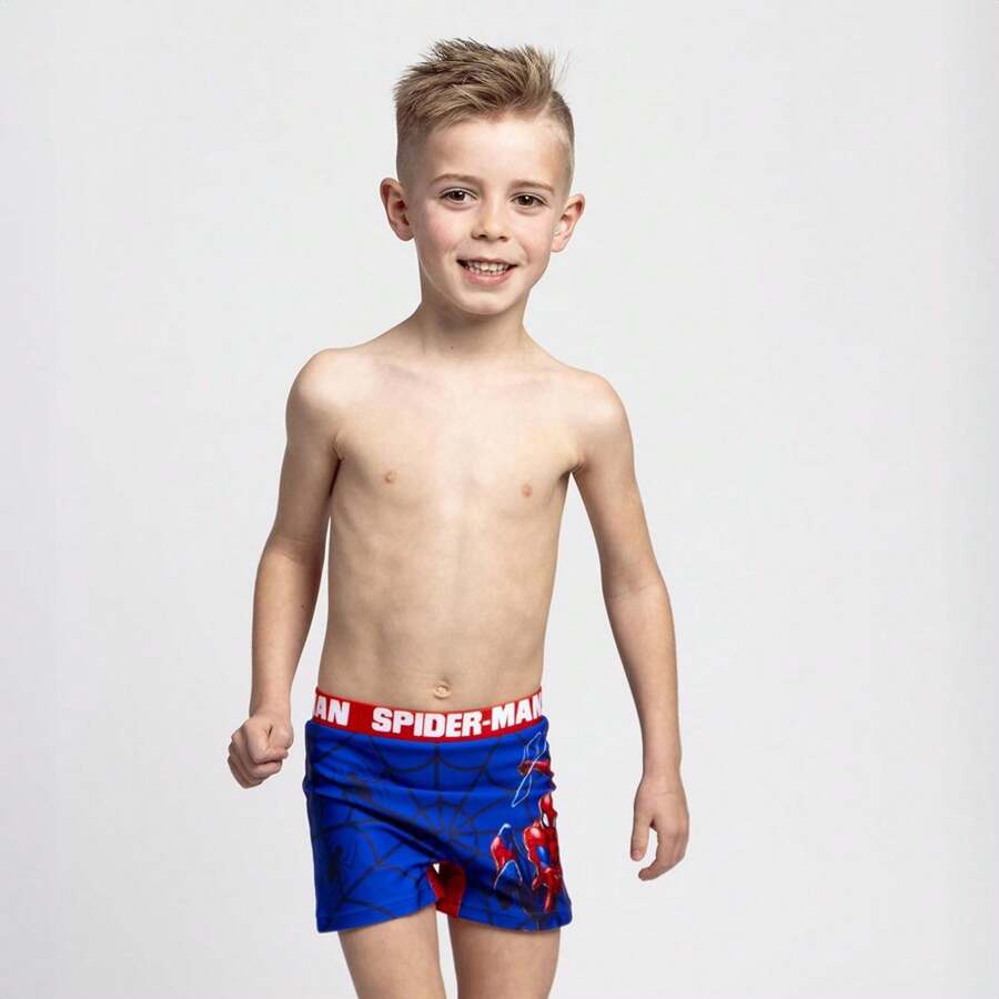 Marvel | Spiderman Swim Boxer For Boys With Official License - Children ...