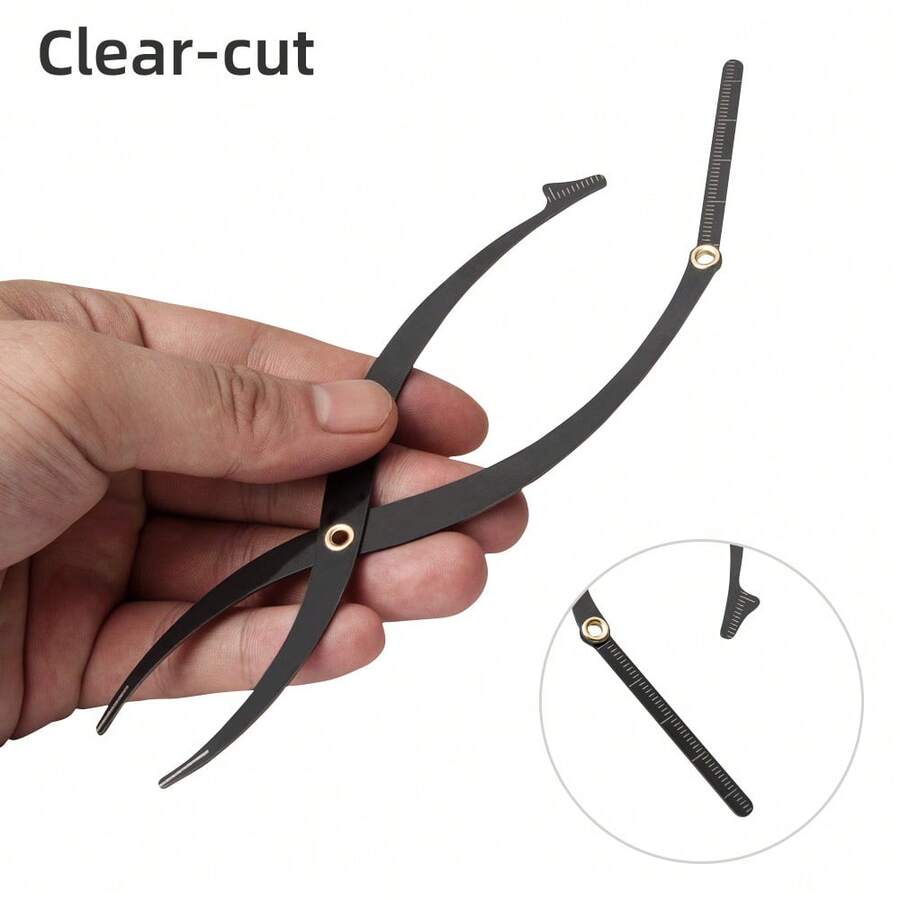 4 Rule Ratio Eyebrow Ruler Stencil, Golden Ratio 3-Point Positioning ...