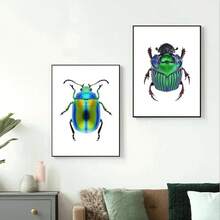 1pc HD Print Insect Beetle Breeds Collection Poster And Print Canvas ...