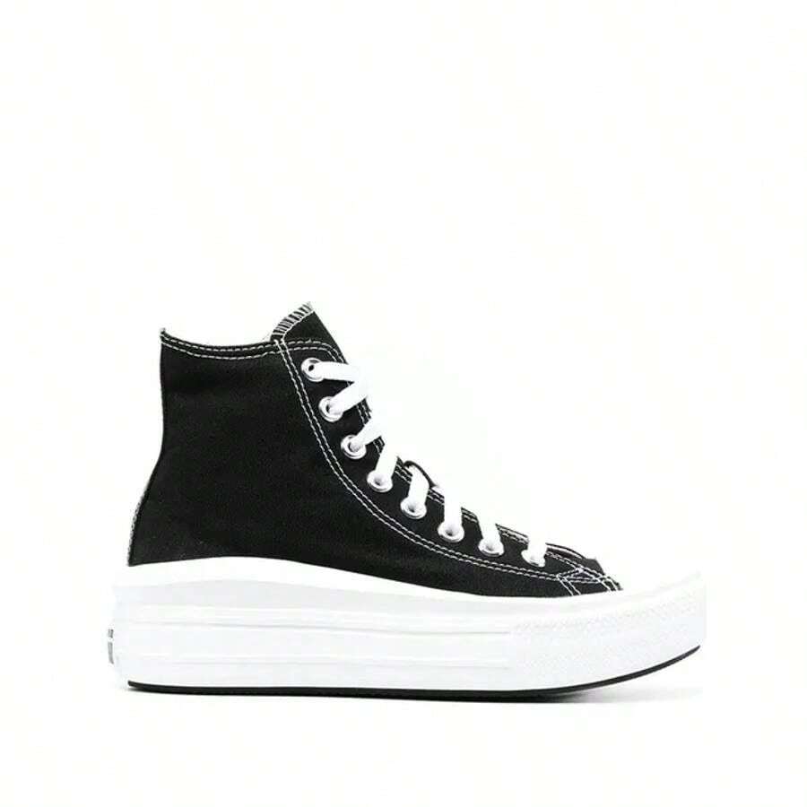 Converse Chuck Taylor All Star Move Platform High Top Sneakers Black ...