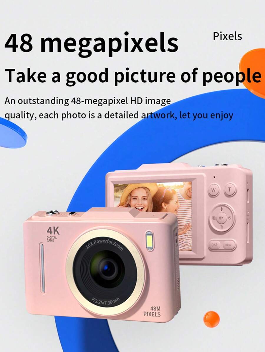 Videocamera digitale da 2,8 pollici con schermo HD, risoluzione video ...