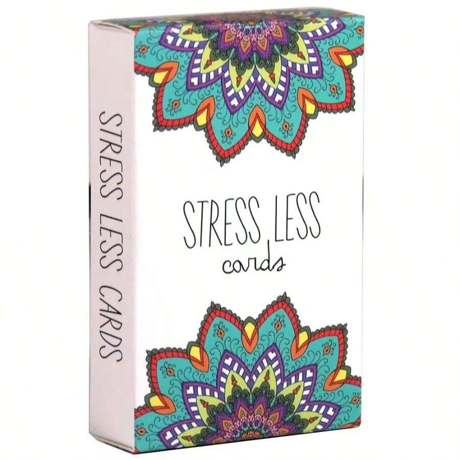 Stress Less Cards 50 Mindfulness Meditation Exercises Helps Relieve ...