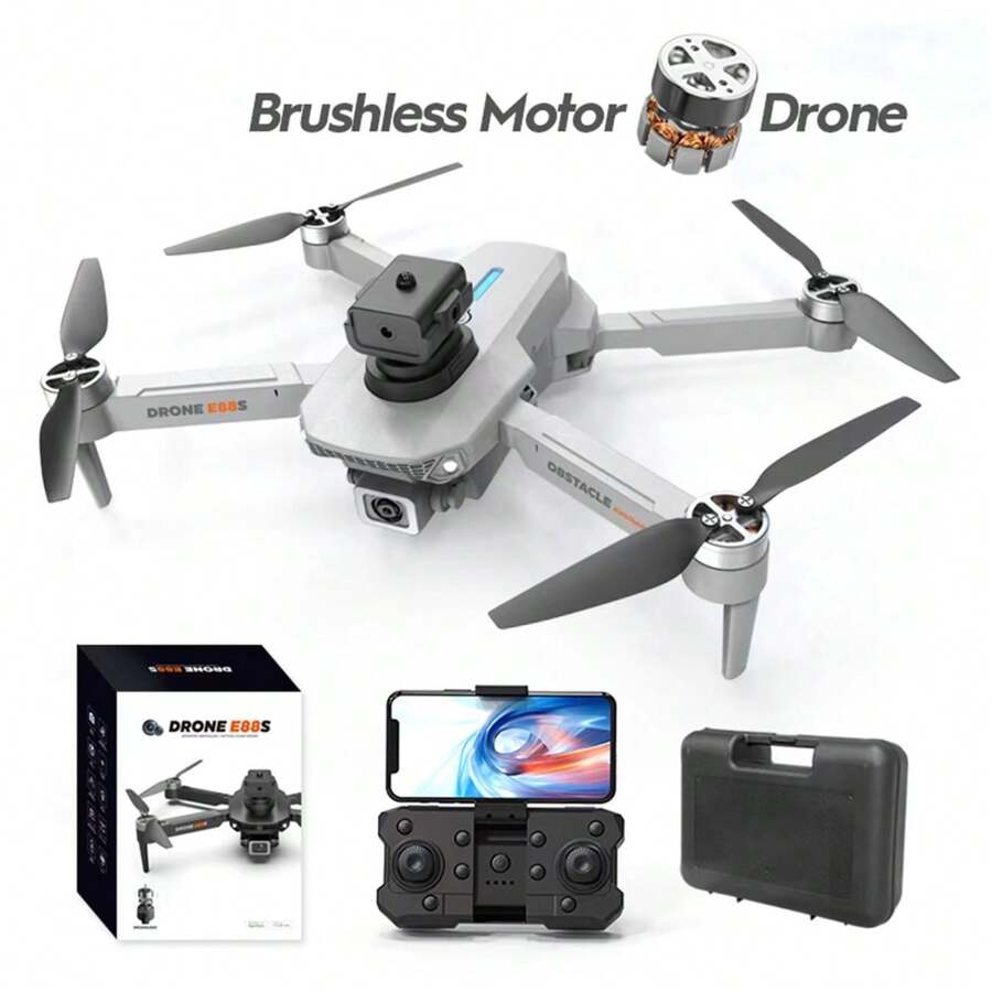 E88 Upgrade E88S Drone Double Camera 360° Intelligent Obstacle ...
