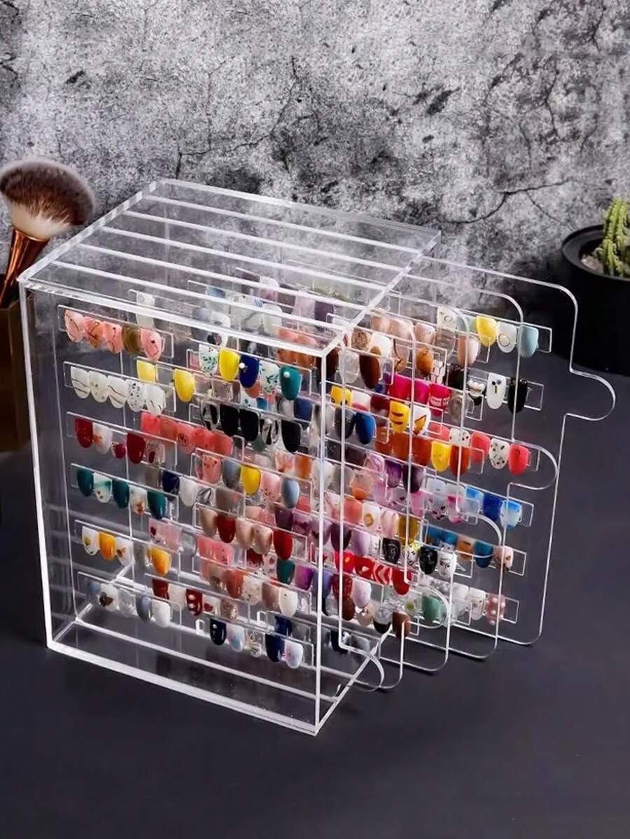 Nail Art Storage Display Stand Five-Layer Detachable Nail Art Display ...