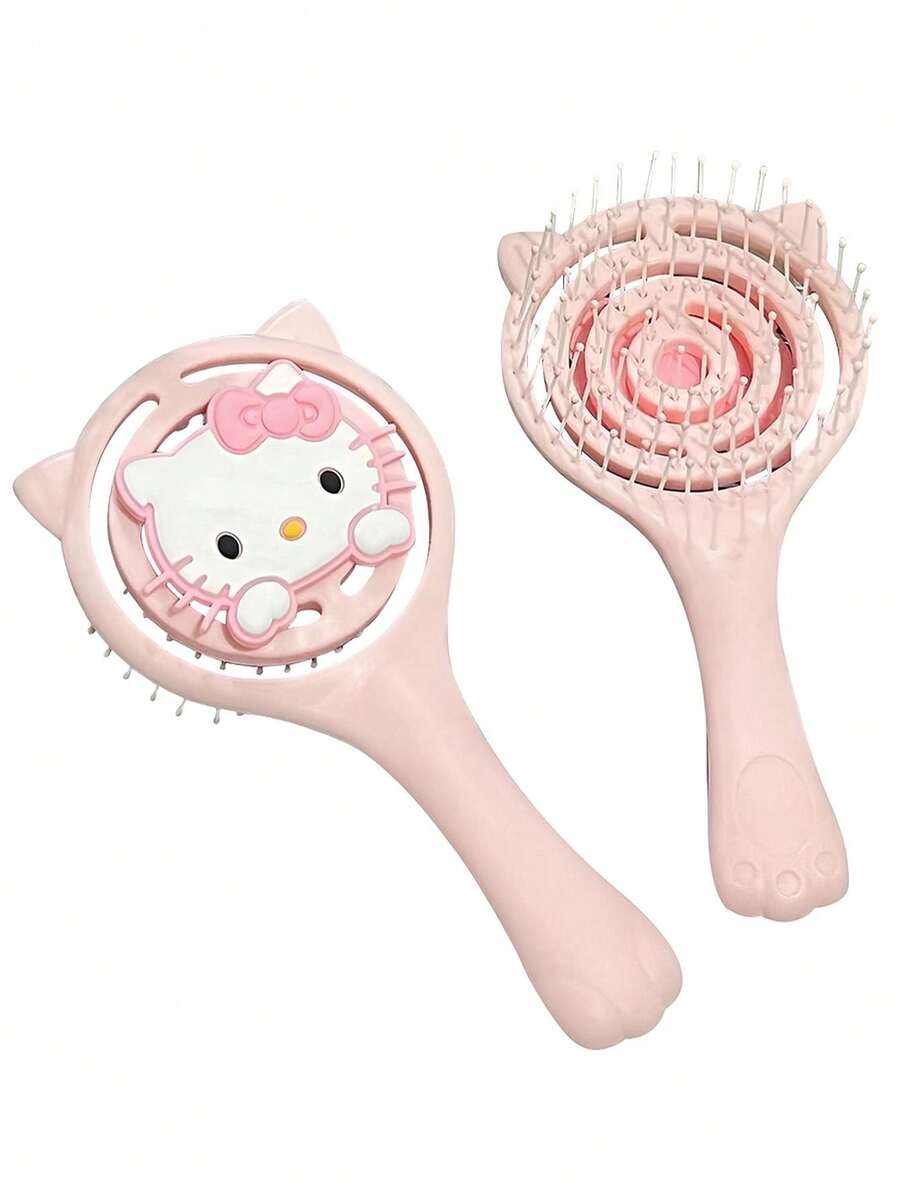 Sanrio Hello Kitty Kawaii DIY Hairdressing Comb Kitty Cat Anime ...