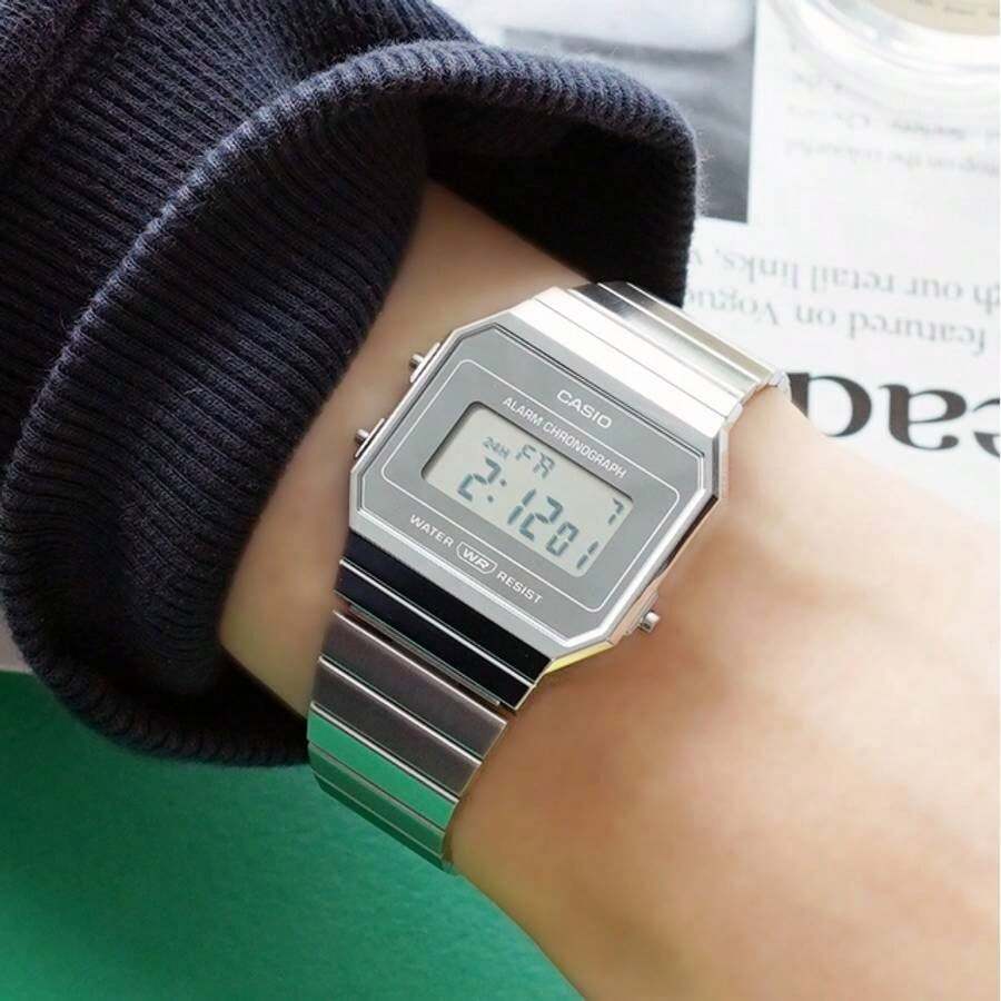 Casio Vintage Watch Silver | SHEIN South Africa
