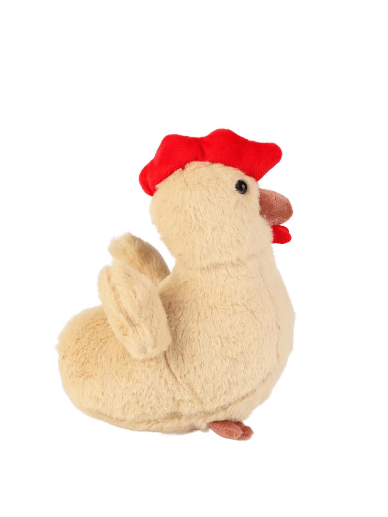 28cm/11.08inch Cartoon Chicken Plush Toys Soft Furry Chicken Plush Doll ...