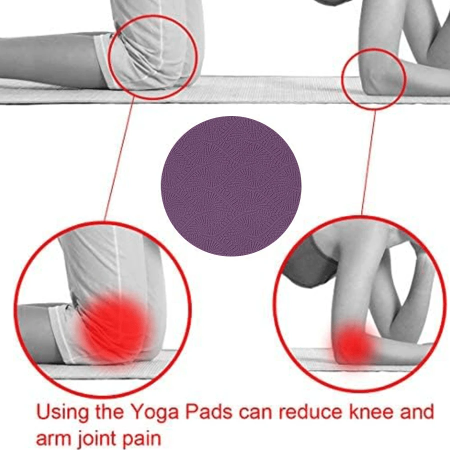 Yoga Knee Pads 2 Packs, Yoga Knee Cushion Thick, Exercise Pads For ...