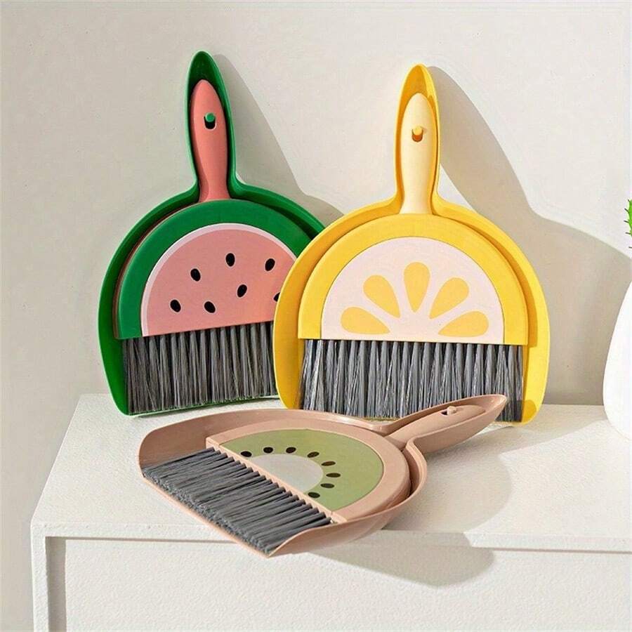 1pc Miniature Desk Broom Set, Desk Cleaning Tool, Small Broom And ...