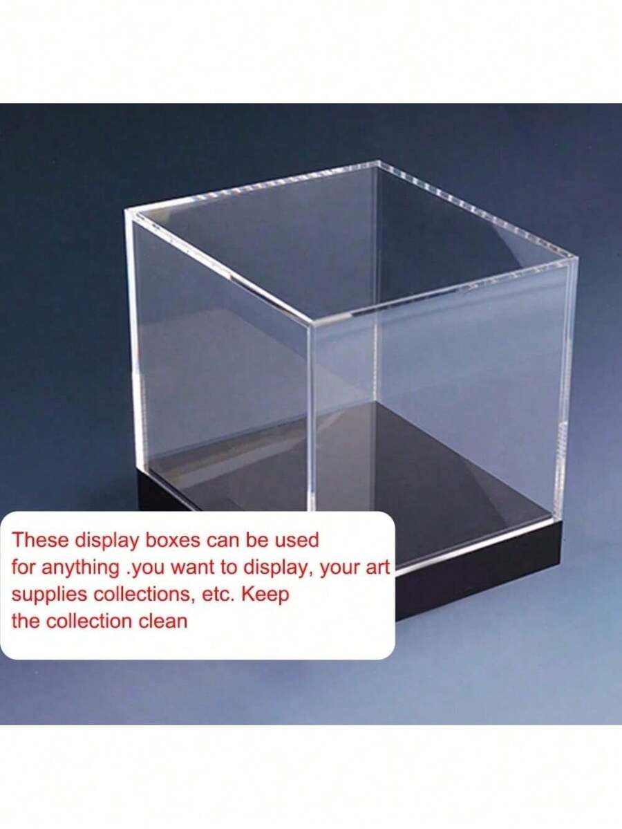 20x20x25CM Collection Display Case Countertop Acrylic Cabinet ...