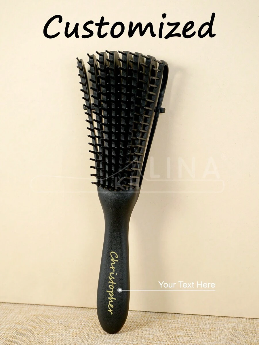1 Pc Personalised Custom Comb, Octopus Comb,Detangling Brush,Faster ...