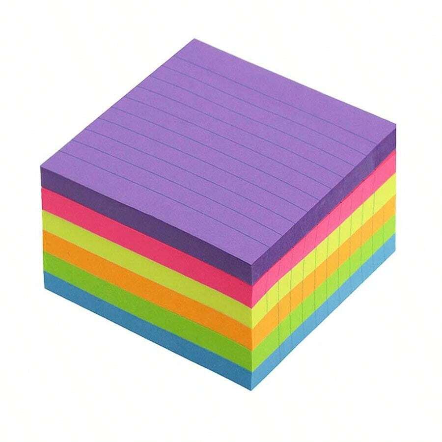 80 Sheets Of Square Note Paper, Self-Adhesive Note Paper, Randomly ...