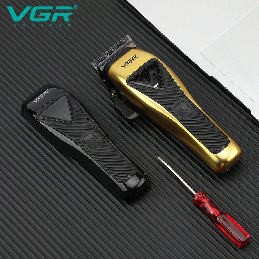 VGR VGR Hair Clipper Professional Hair Cut Machine Electric Hair Trimmer Vector Motor Barber ...
