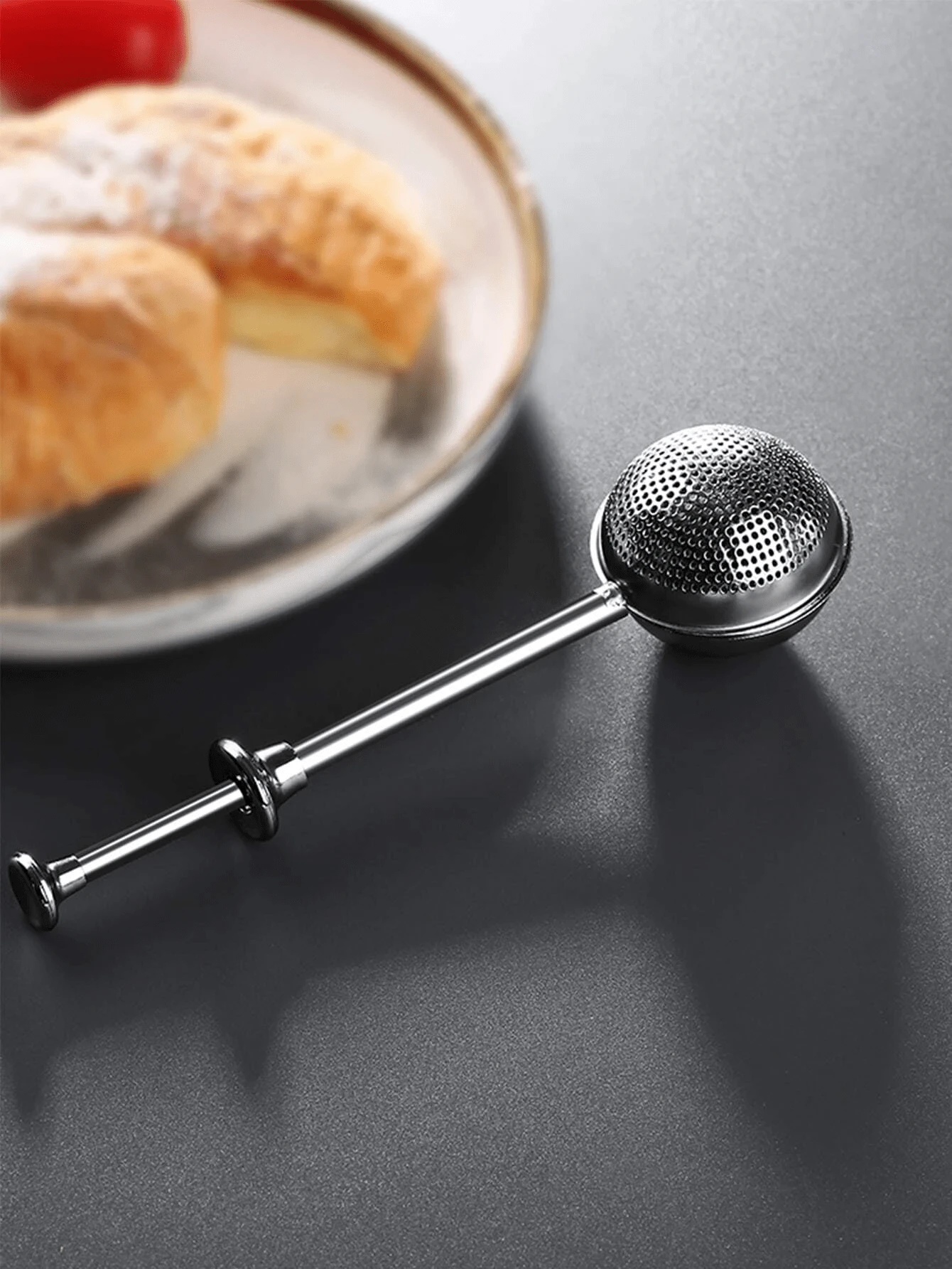 Pressurized Tea Infuser, Expandable Tea Strainer, Tea Ball, Tea Leaf ...