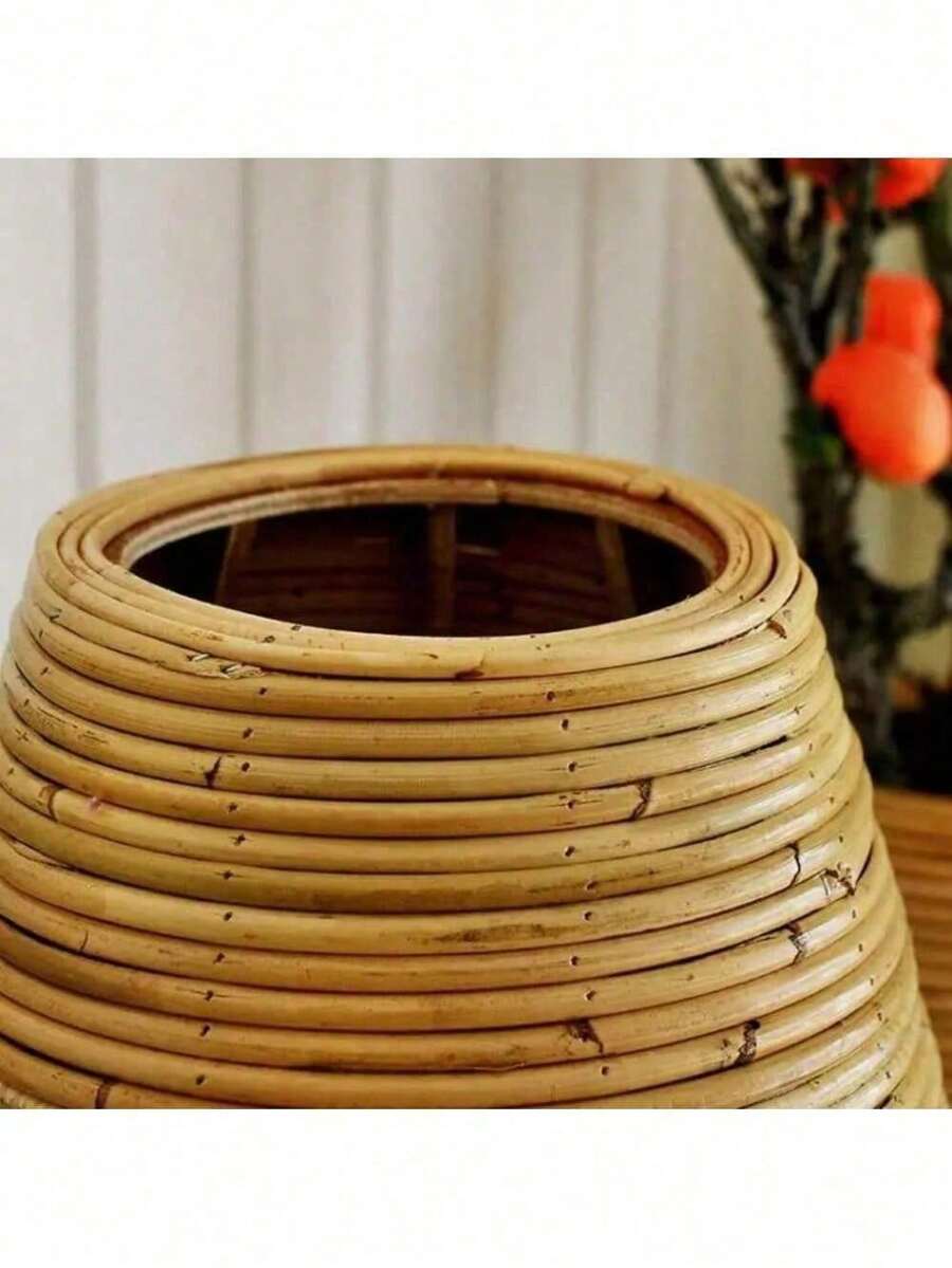 Natural Color Indonesian Rattan Vase Rattan Vase | SHEIN USA