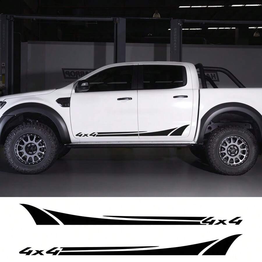 Pickup Door Side Decals Truck 4X4 Off Road Decor Stickers Auto ...