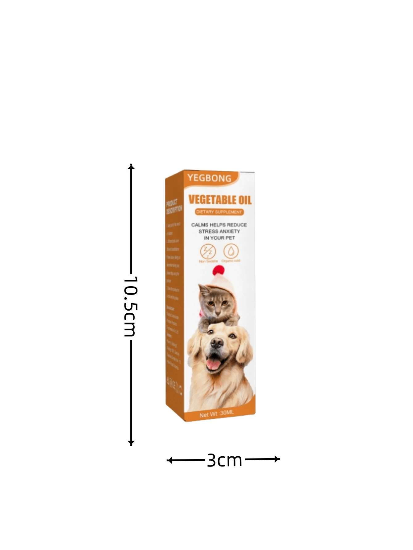 Cat & Dog Care Essence - Pet Cat & Dog Food Supplement, Flaxseed Oil ...