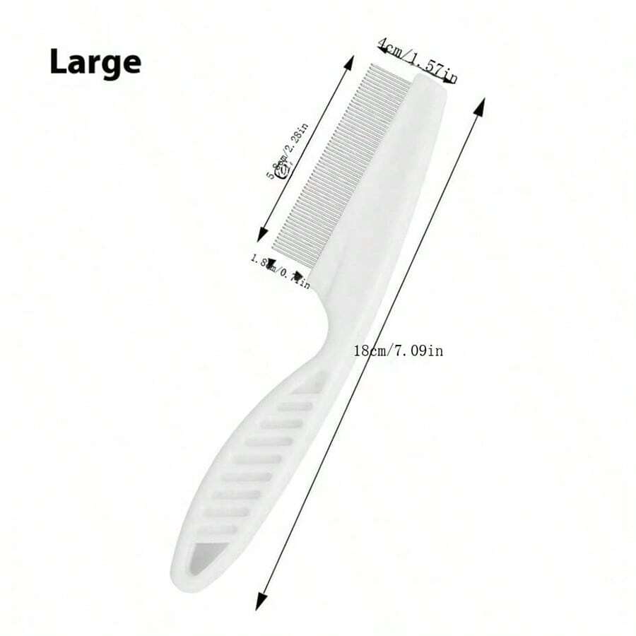 Anti-Dandruff Super Dense Teeth Fine-Tooth Comb, Head Scalp Cleaner ...