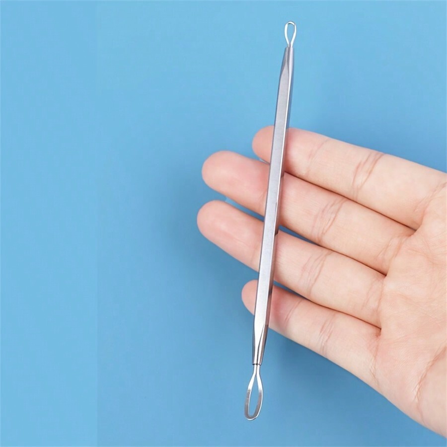 Professional Double Loop Blackhead Remover Tool For Acne, Comedone ...