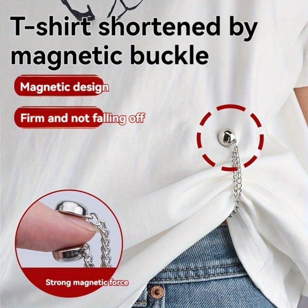 1/3PCS Seamless Magnetic Hem Clips For Pants & Sleeves - Detachable ...