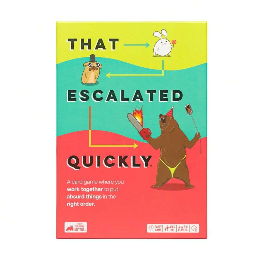 Kittens Presents That Escalated Quickly - Funny Card Games For Adults ...