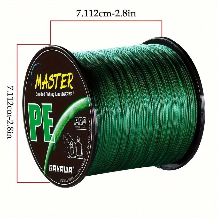 BAKAWA BAKAWA Japan 8X 8 Strands Braided Fishing Line 300M 500m 1000m 22-90LB Multifilament PE ...