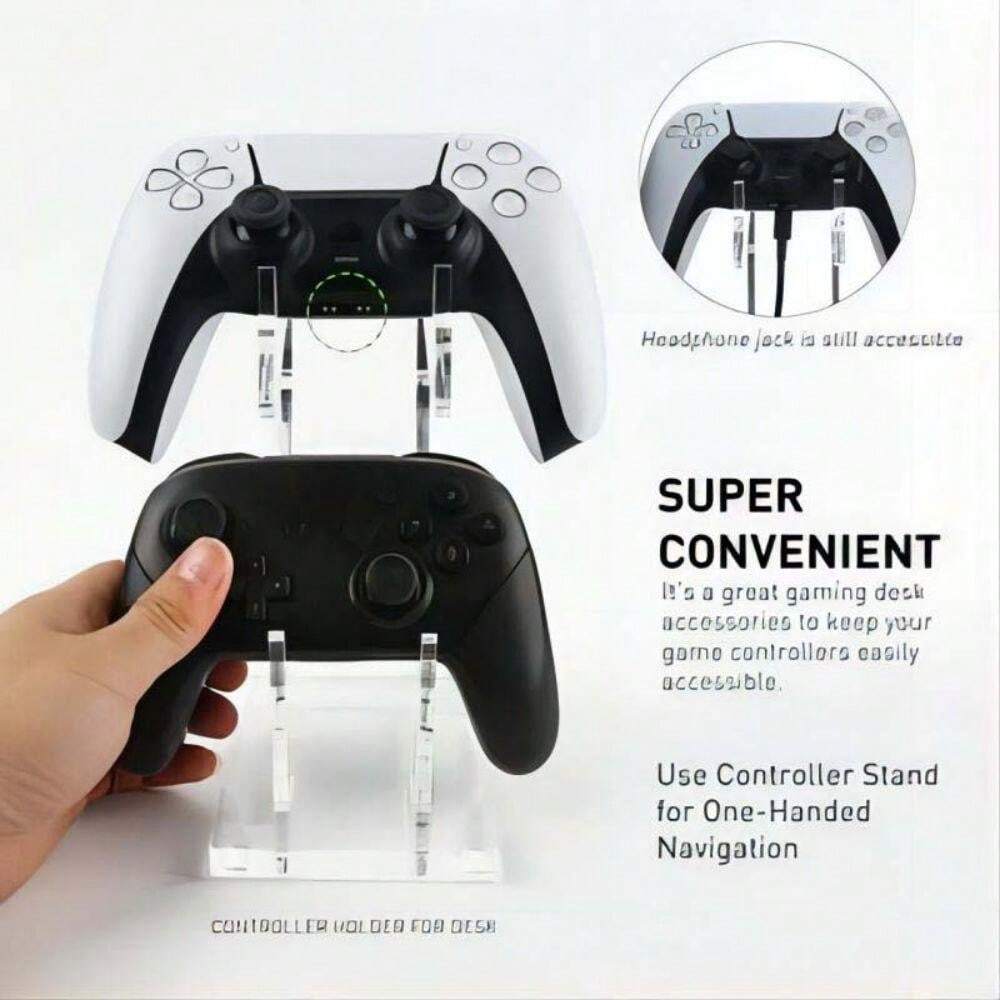 AOLION Universal Transparent Acrylic Controller Stand Compatible With ...