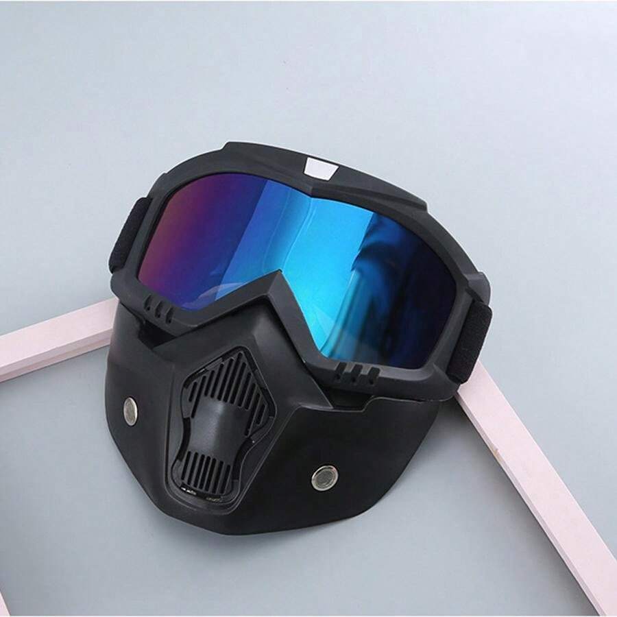 1PC A Pair Of Tactical Full-Face Safety Goggles With Anti-Fog HD Lenses ...
