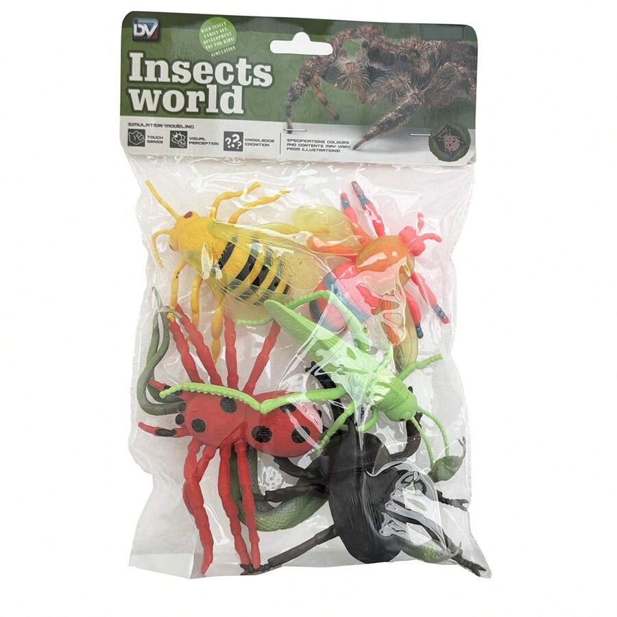 Simulation Dinosaur Soft Plastic Bag Toy Marine Insect Animal Play ...