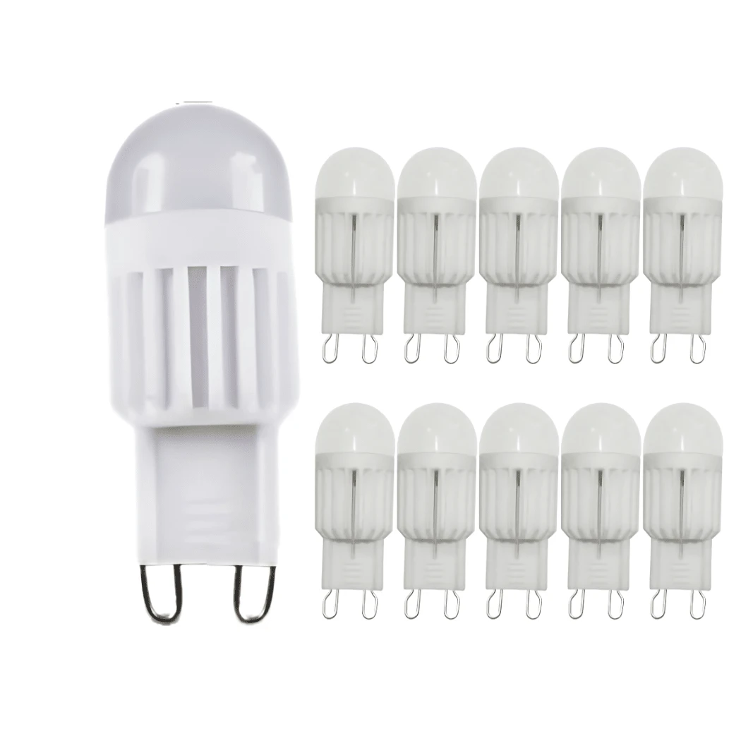 Kit 10 Mini Led Bulb G9 4w Cob 220v Warm White 3000k Two-Pin | aktuelle ...