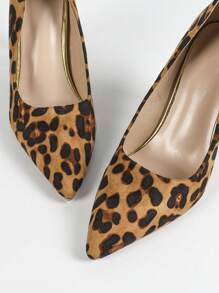 Women's Pointed Toe Fashion Versatile French Chunky Heel Shoes ...