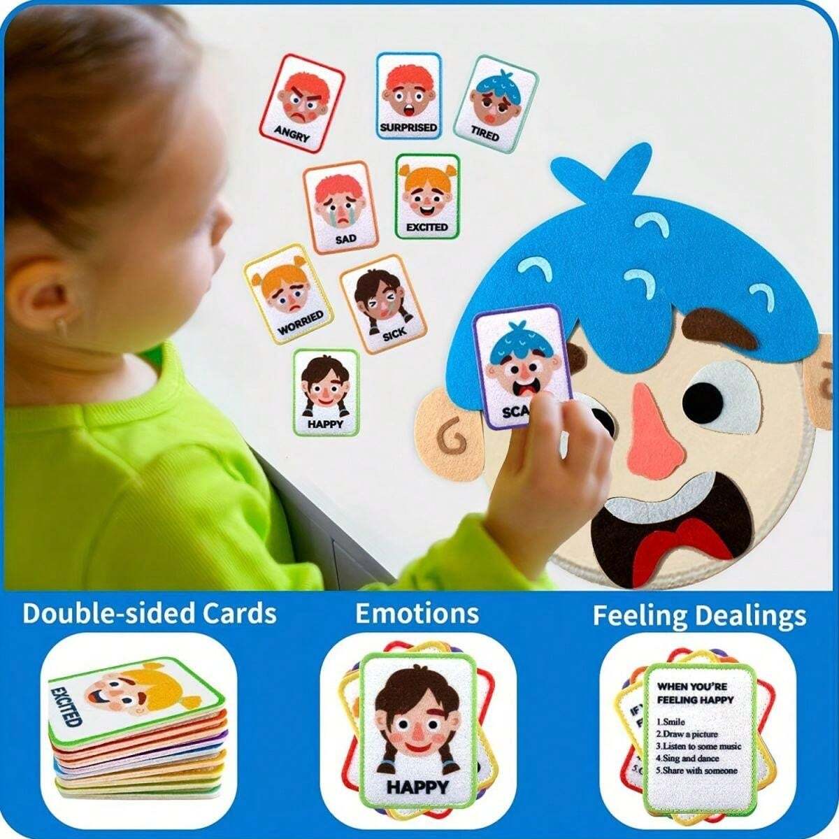 Montessori 86pcs Children's Social And Emotional Learning Activities ...