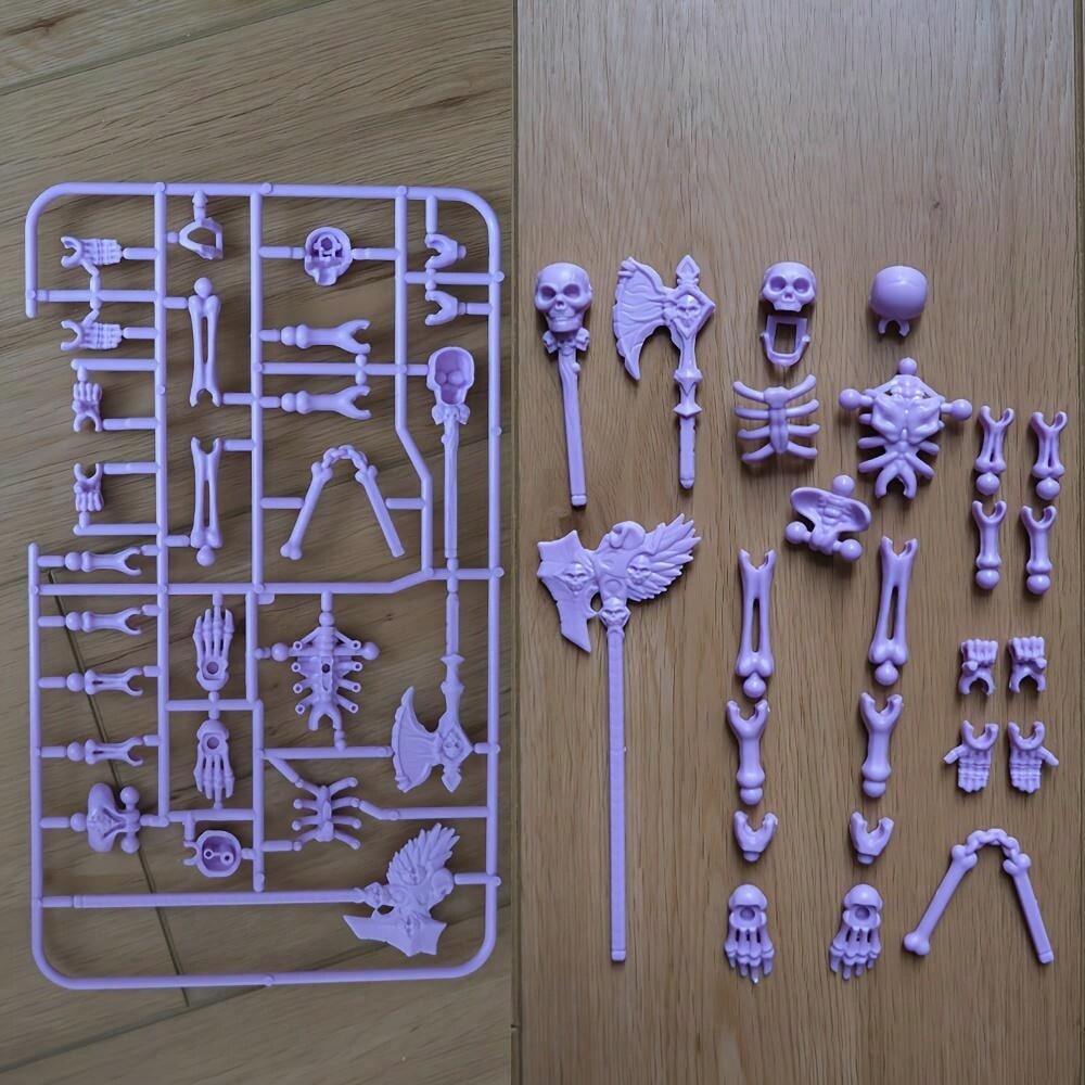 Halloween Skeleton Bone Frame Dummy 13 Multi-Joint Moving Full Body ...