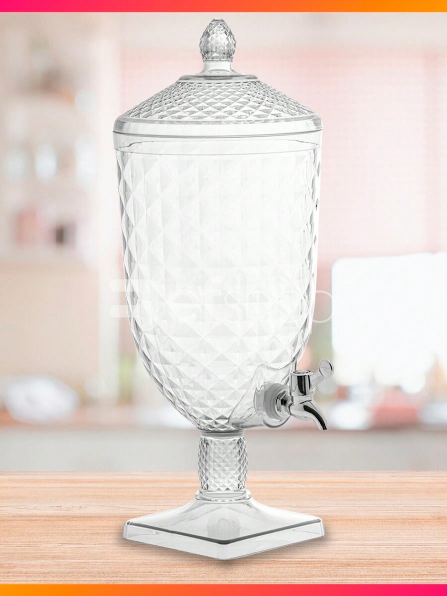 Acrylic Juice Dispenser With Tap Plastic Juice Dispenser 5 Liters Tea ...