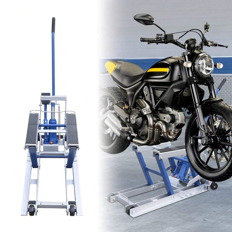 EurHomePlus Motorcycle Jack Hydraulic Motorcycle Lift ATV Lift 680kg ...