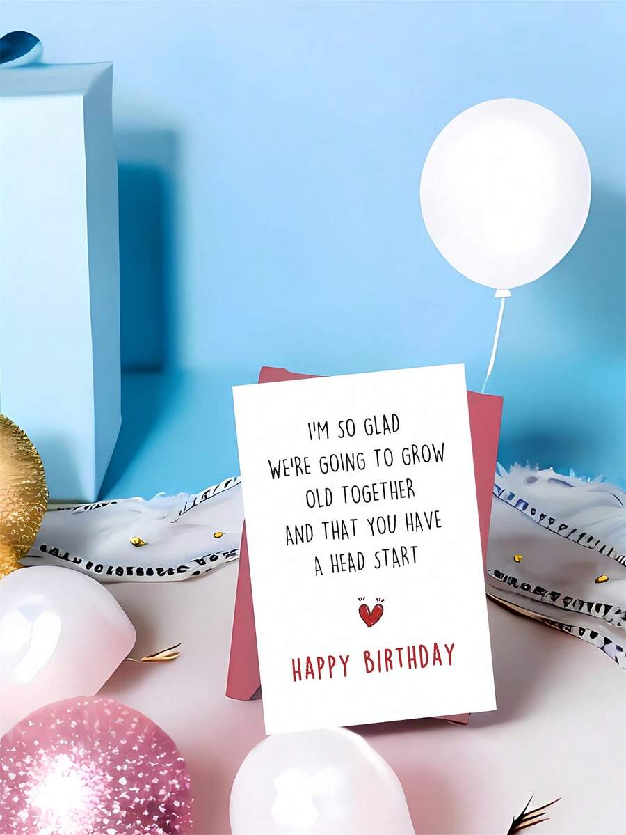 Funny Birthday Card For Husband Wife, Romantic Birthday Card For ...