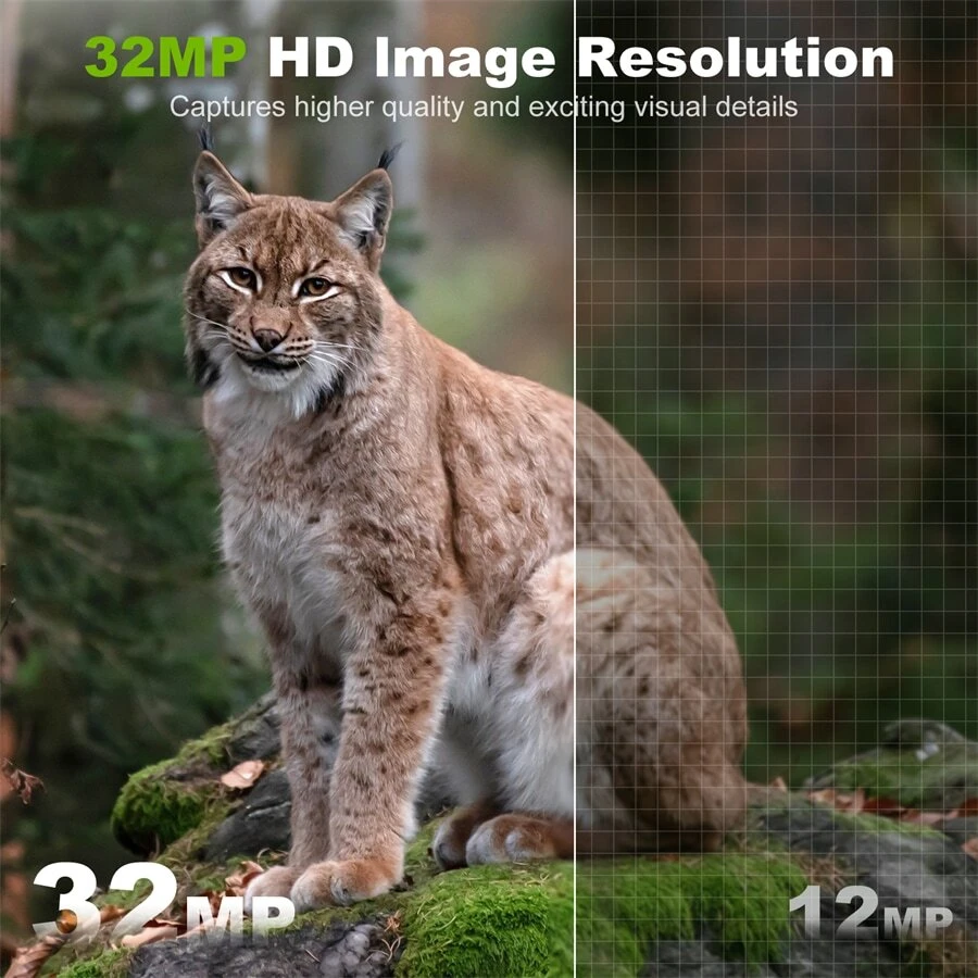 Low Power Hunting Trail Camera Night Vision Motion Activated Trigger ...