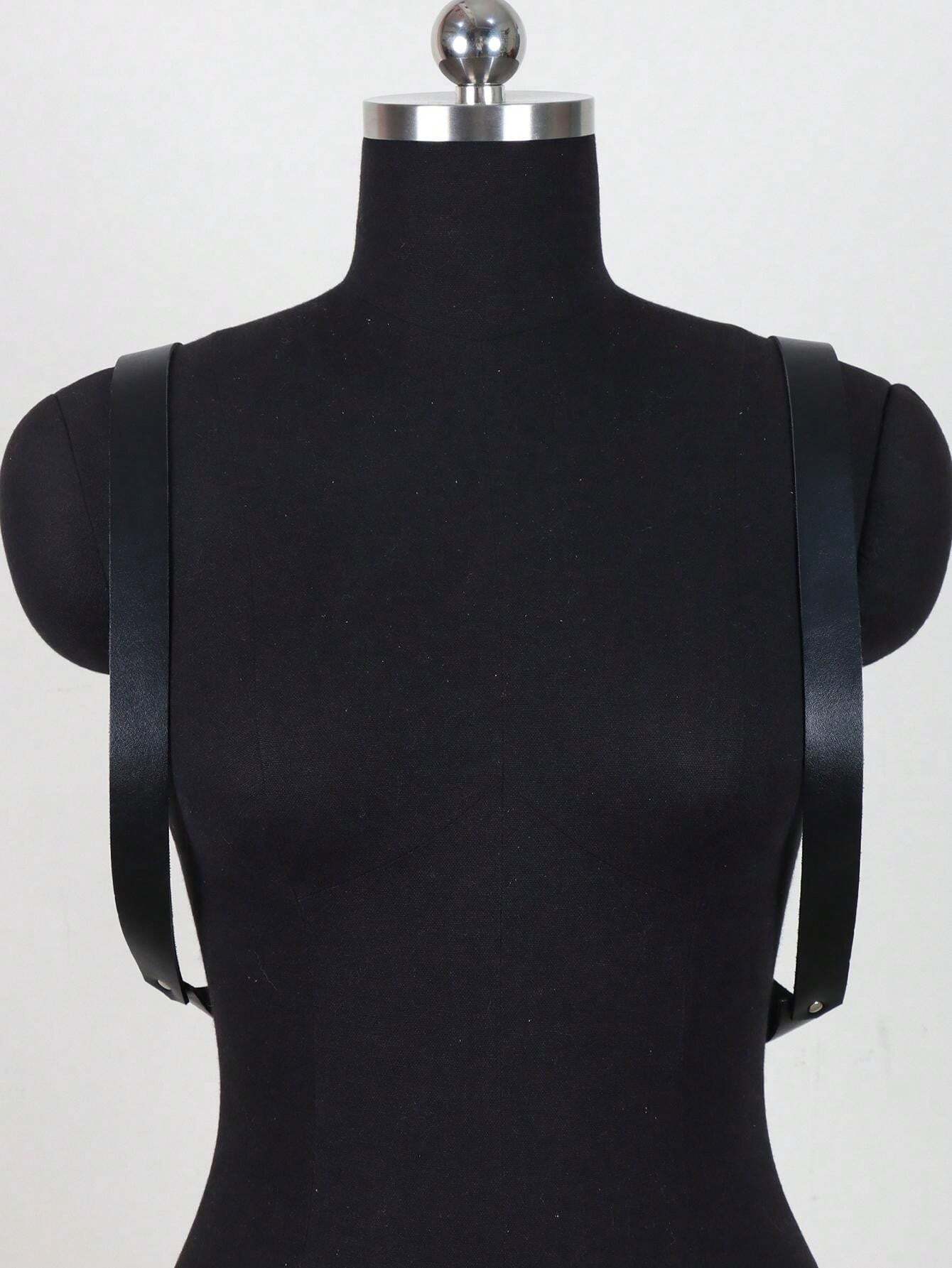 1pc Medieval Sword Shoulder Double Back Scabbard Sheath Frog Holder PU ...