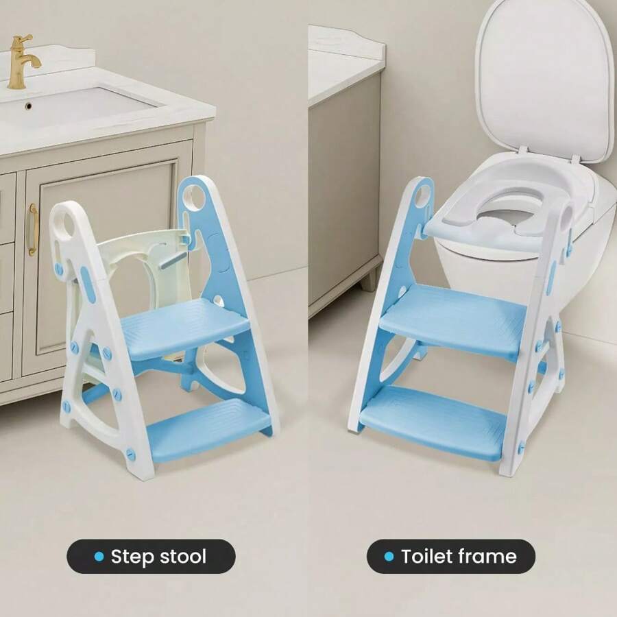 Potty Training Seat Toilet Seat Adjustable Potty Ladder Seat For Toilet ...