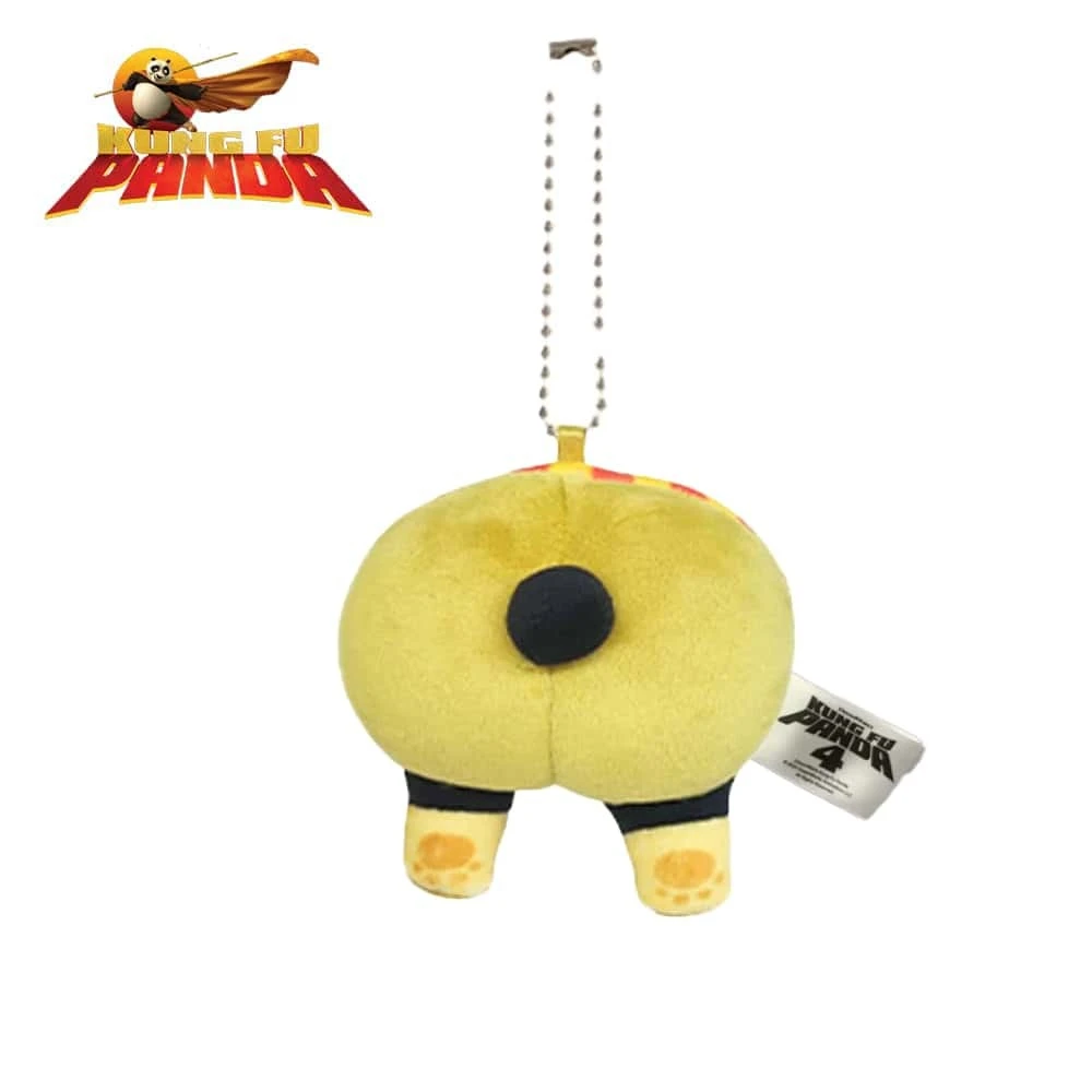 WB Chaveiro de pelúcia com cauda de Po oficialmente licenciado do Kung ...