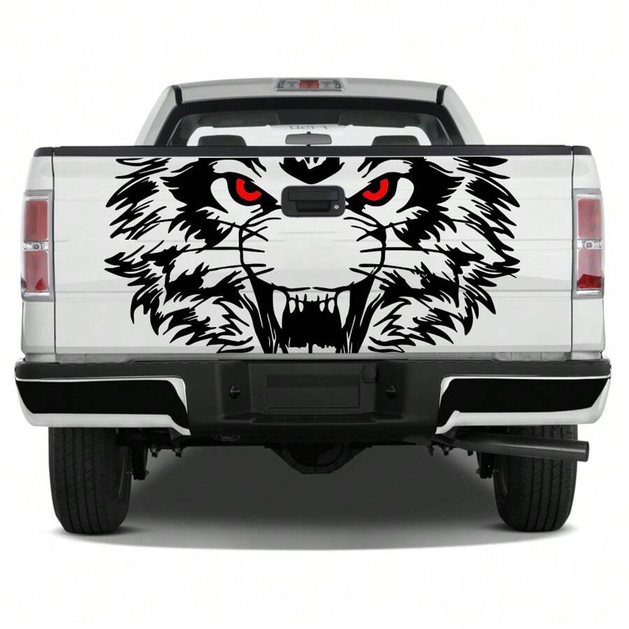 Pickup Tailgate Stickers Tiger Graphics Universal For F150 Ranger VW ...