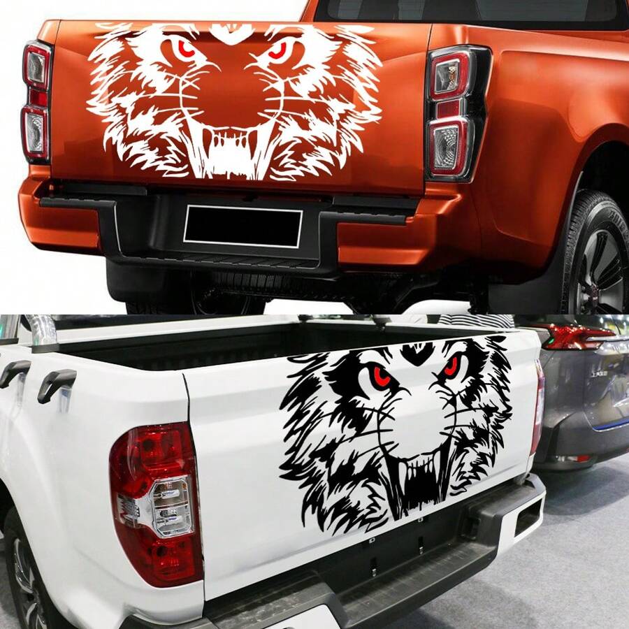 Pickup Tailgate Stickers Tiger Graphics Universal For F150 Ranger VW ...