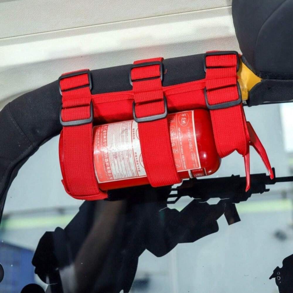 Fire Extinguisher Retaining Strap, Off-Road Race Car Fire Extinguisher ...