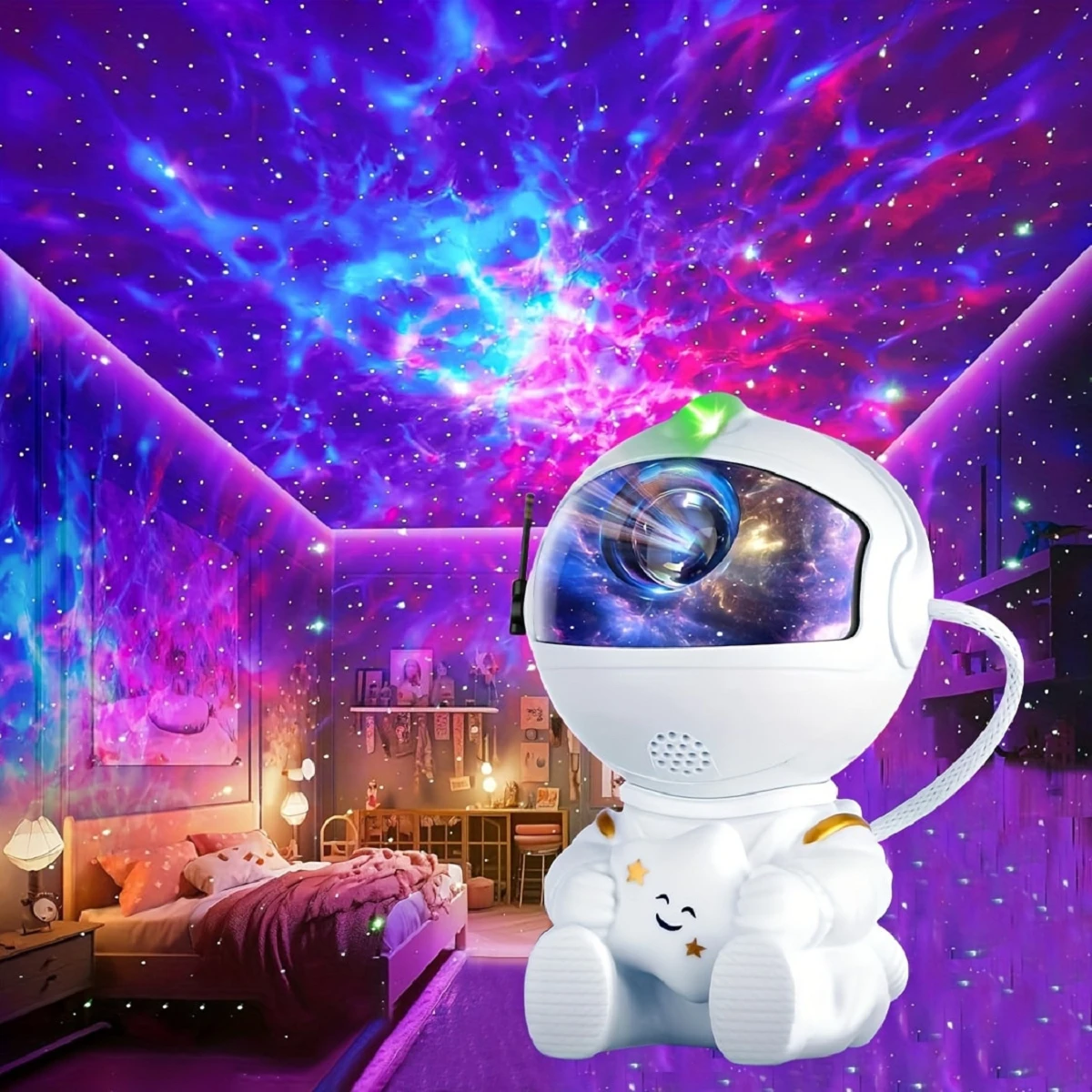 Astronaut Galaxy Projector Star Projector Galaxy Night Light Space ...