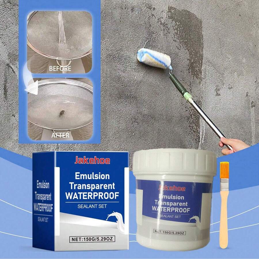 1 Piece Emulsion Transparent Waterproof Glue Invisible Sealant Site ...