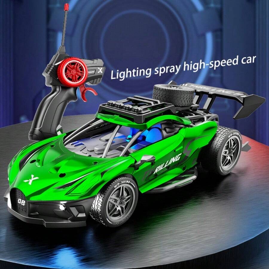 High Speed Drift Cool Light RC Racing Car Toy, Professional Electric ...