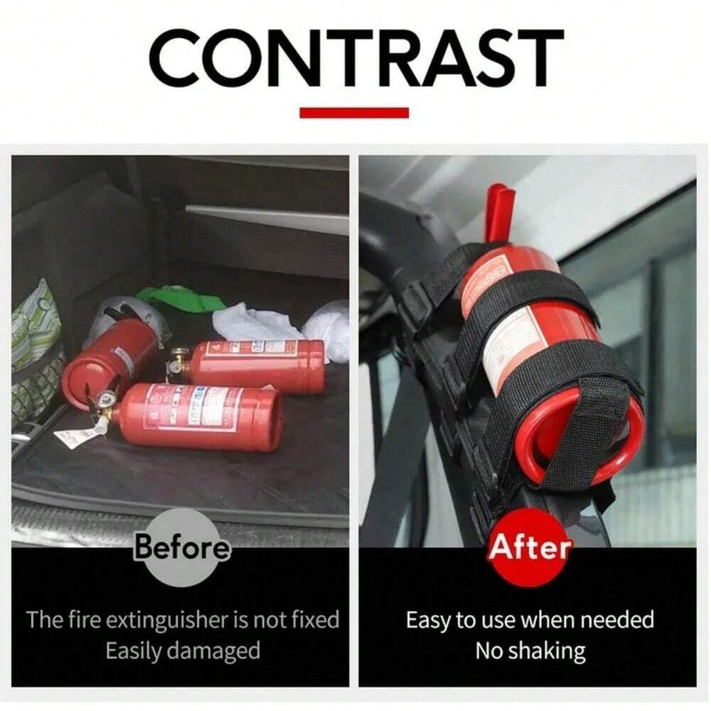 Fire Extinguisher Retaining Strap, Off-Road Race Car Fire Extinguisher ...